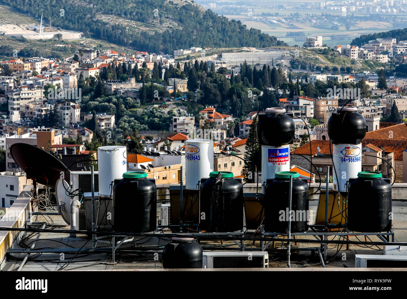 Nazareth city, Galilee, israel Stock Photo - Alamy