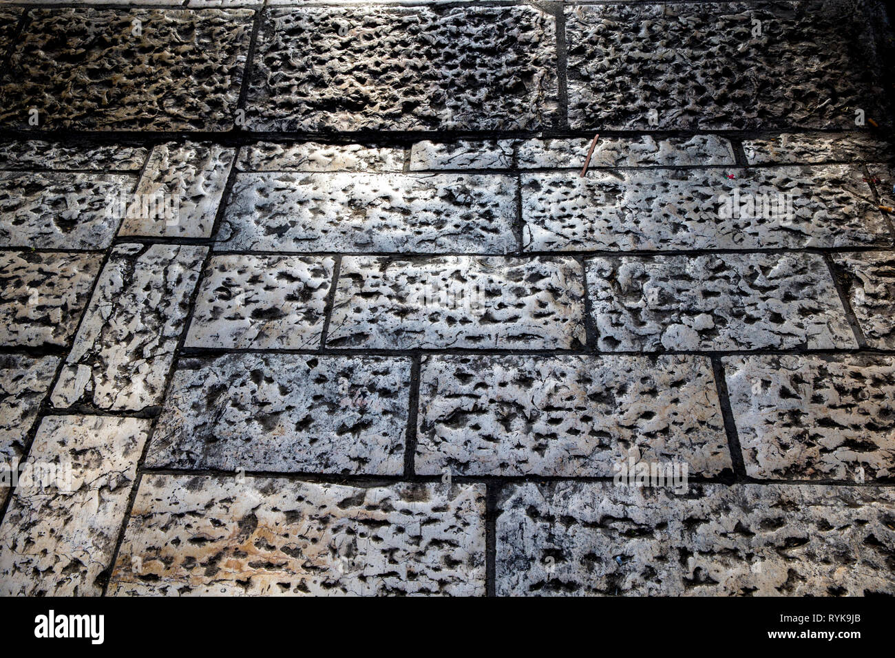 Pavement in Jerusalem Old City, Israel Stock Photo - Alamy