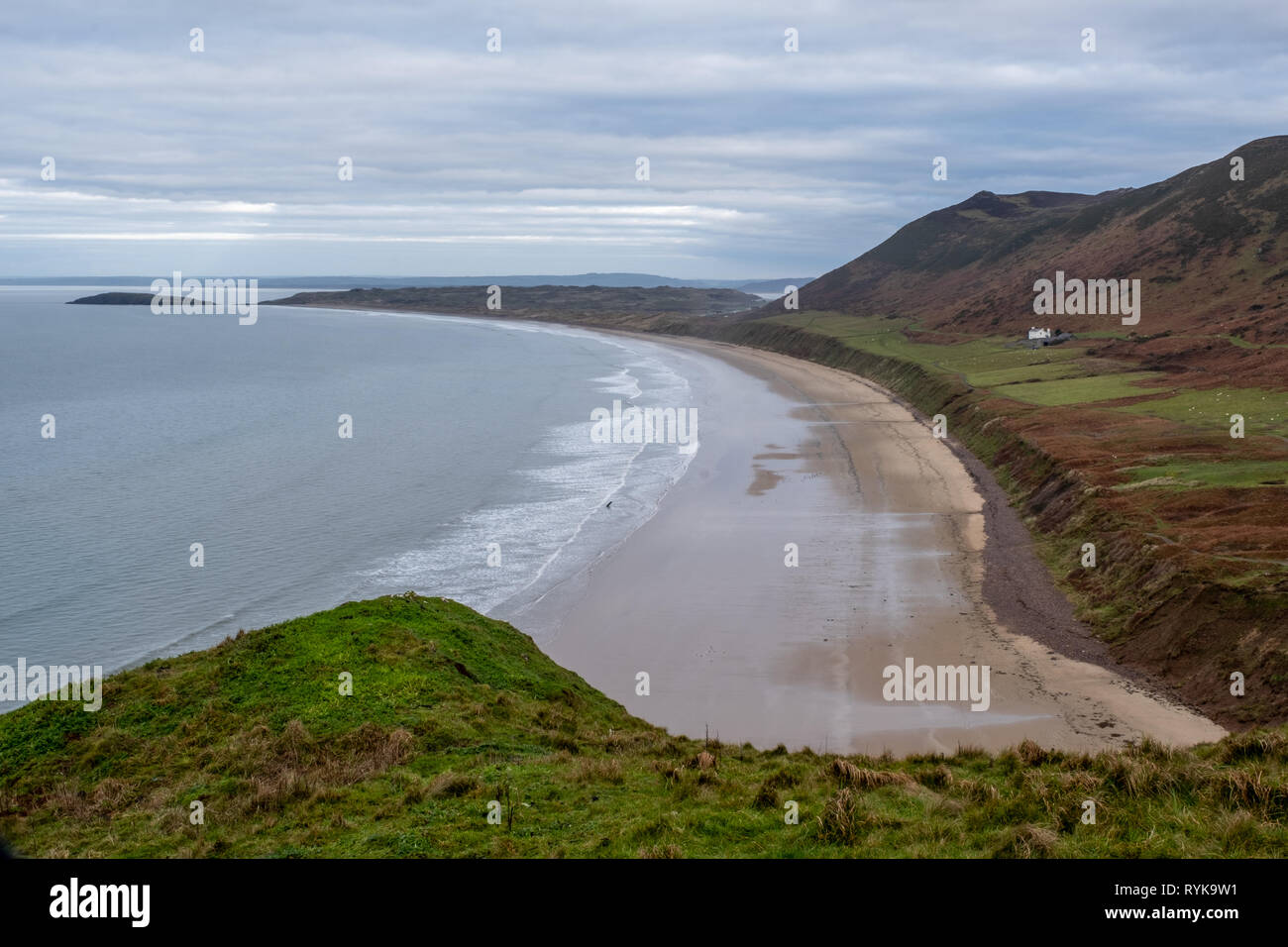 Gower beaches hi-res stock photography and images - Alamy