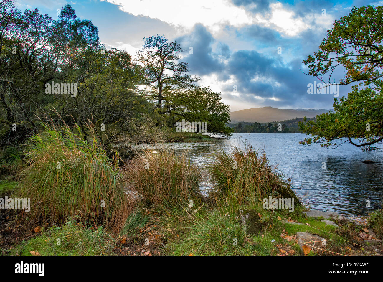 Autumn rydal water lake district hi-res stock photography and images ...