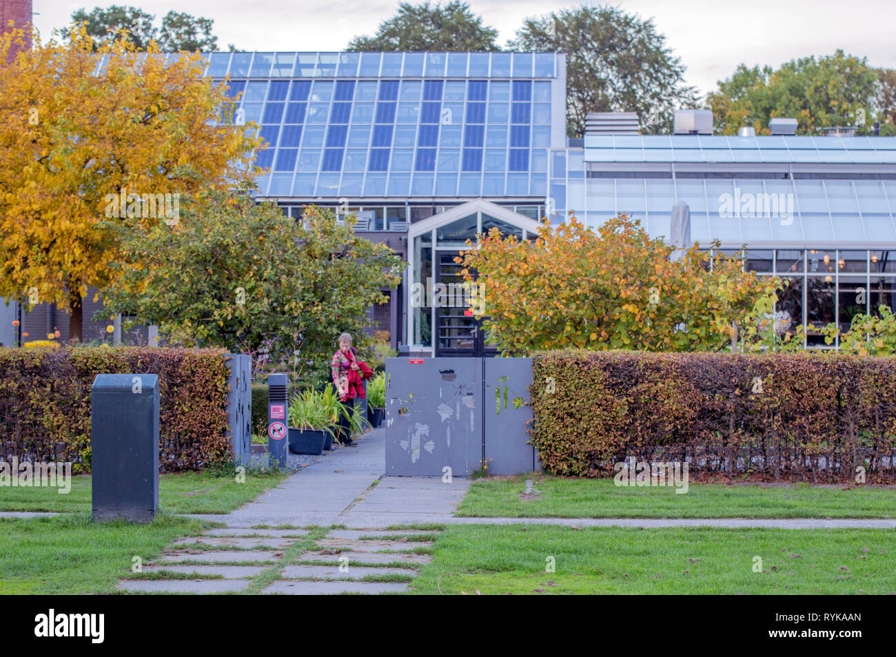 Entrance At Restaurant De Kas At Amsterdam The Netherlands 2018 Stock ...