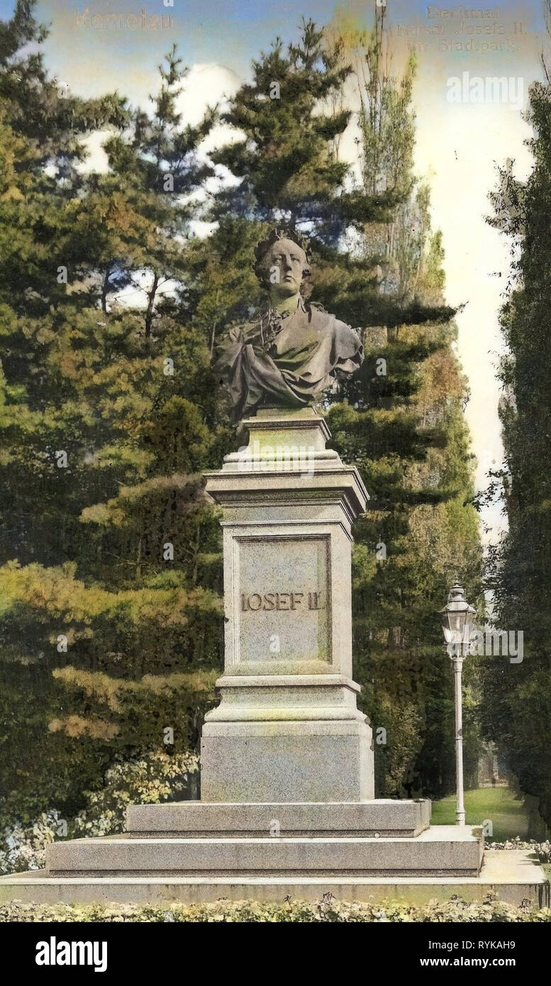 Statues Of Emperor Joseph Ii In The Czech Republic Gardens And Parks