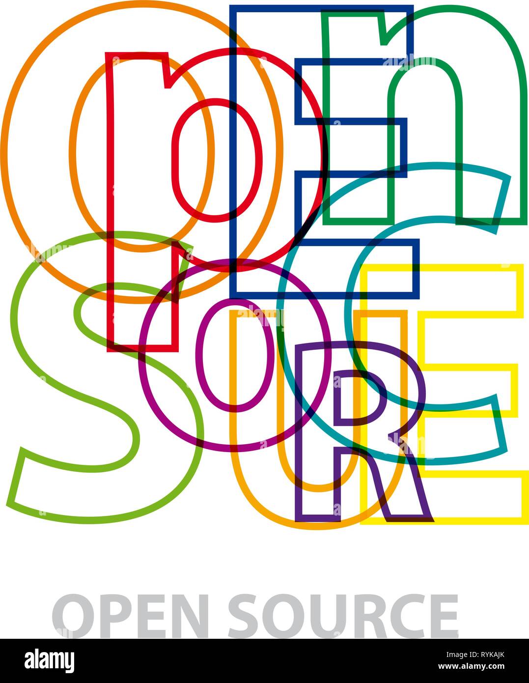 Open source vector vectors hi-res stock photography and images - Alamy