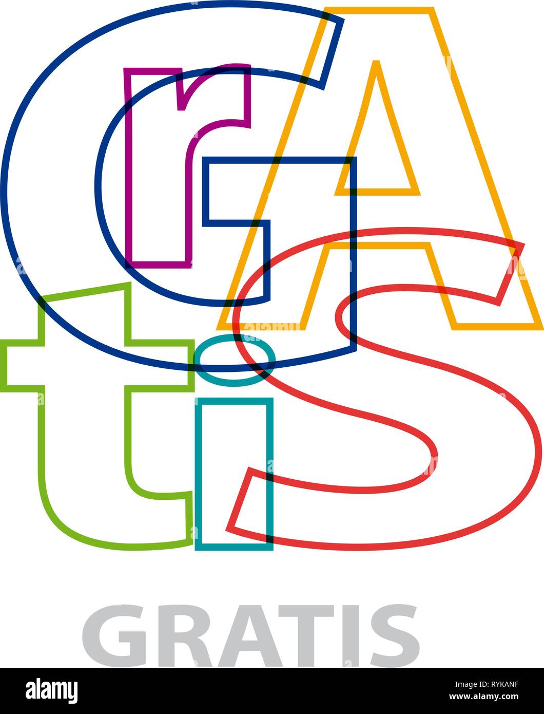 Vector Gratis. Broken text Stock Vector Image & Art - Alamy