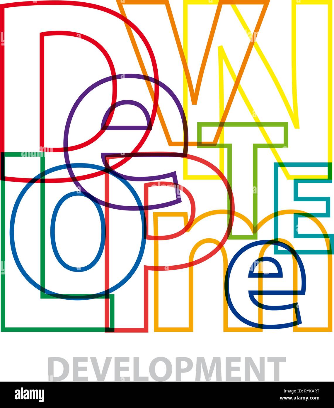 Example of development Stock Vector Images - Alamy