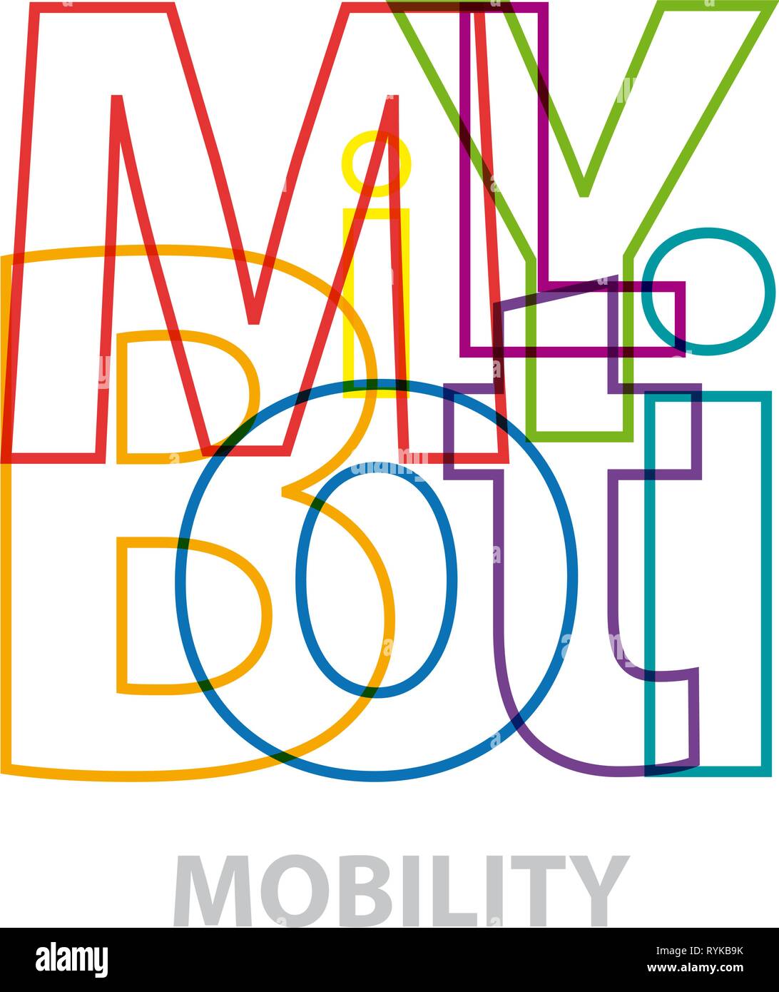 Mobility word Stock Vector Images - Alamy