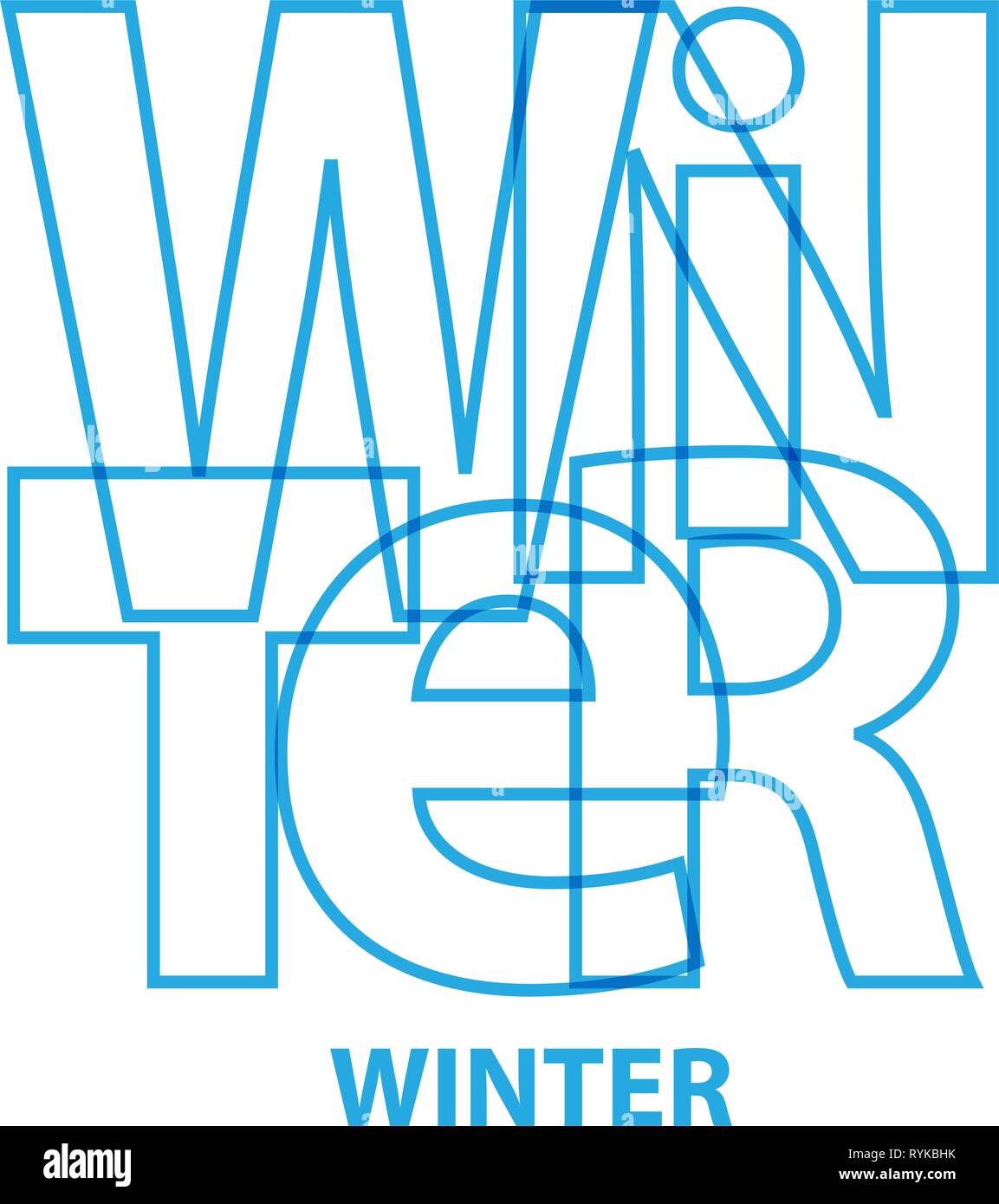 Broken winter Stock Vector Images - Alamy