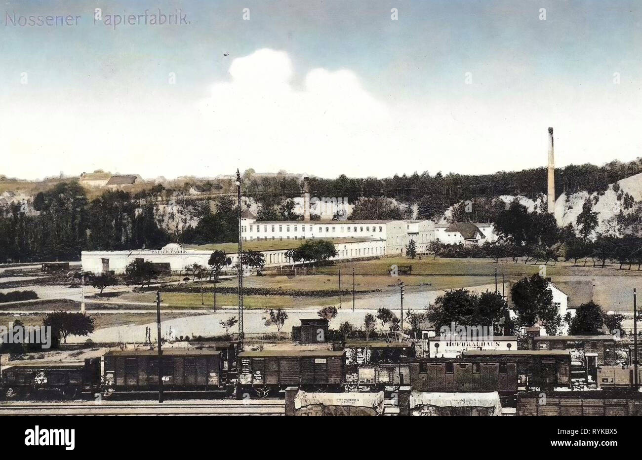 Rail transport in Saxony, Pulp and paper mills in Saxony, Railway ...