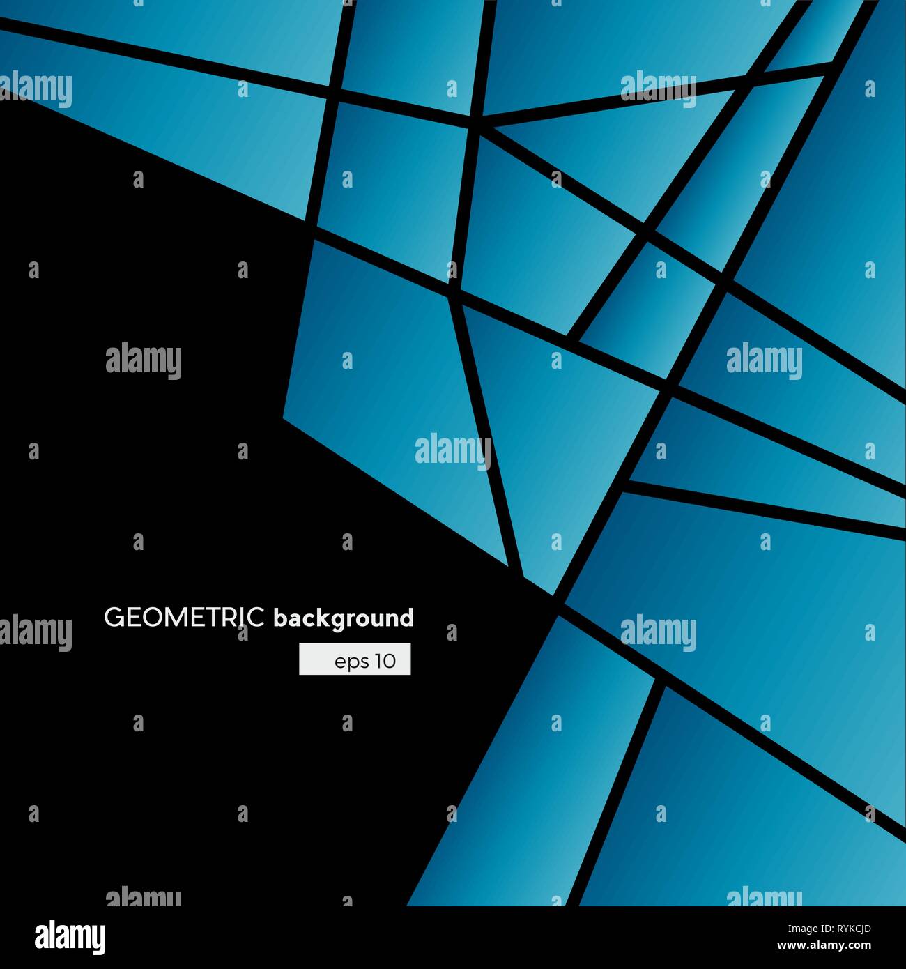 Geometric Abstract polygons, vector background Stock Vector Image & Art ...