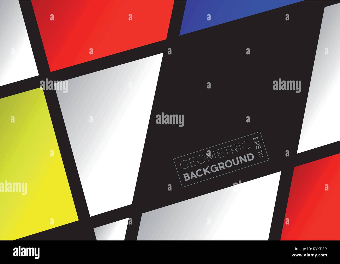 Mondrian abstract texture hi-res stock photography and images - Alamy