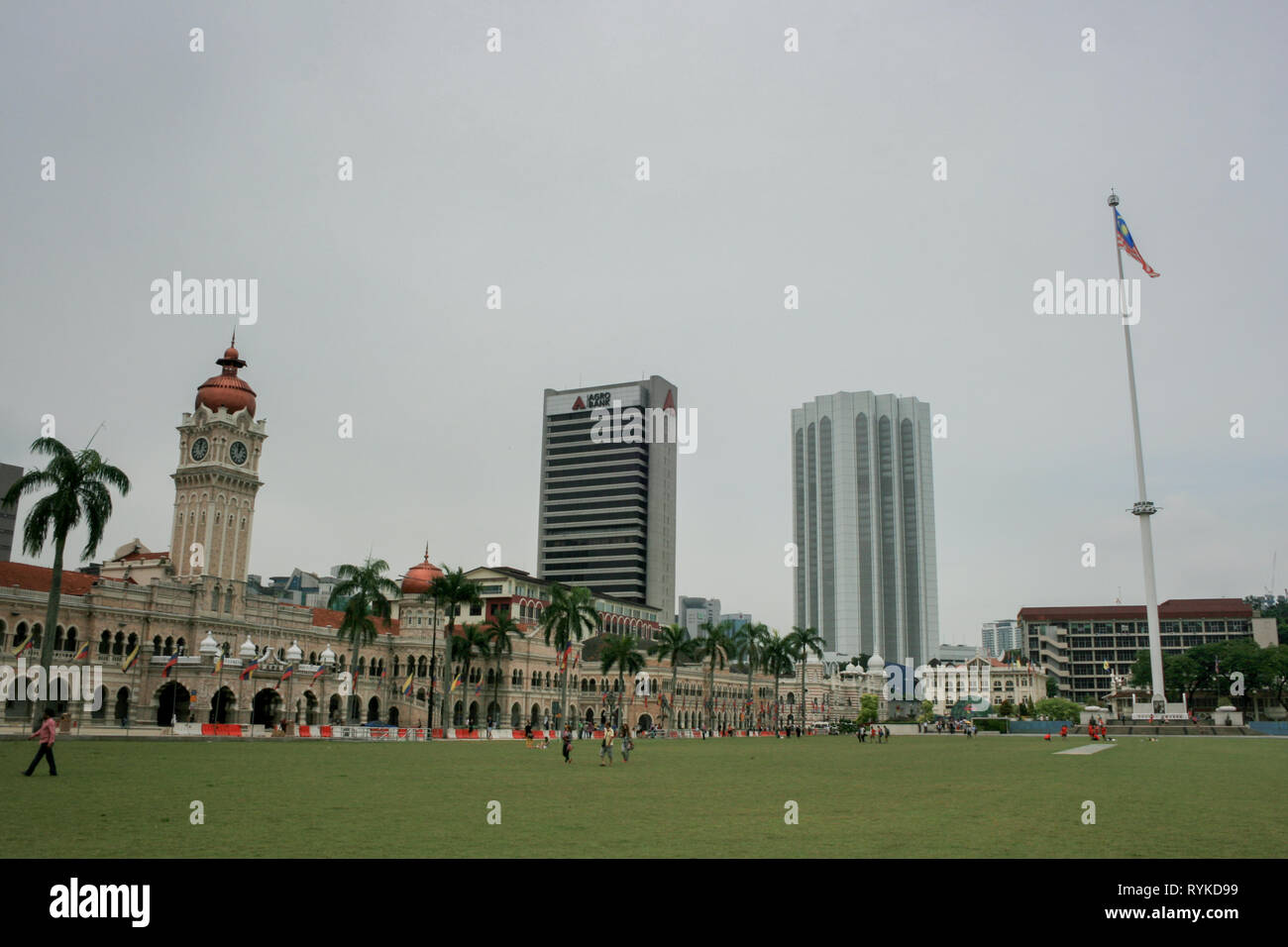 Merdeka square flag hi-res stock photography and images - Alamy