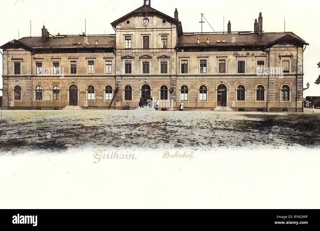 Bahnhof Geithain, 1901, Landkreis Leipzig, Geithain, Bahnhof, Germany ... Bahnhof Geithain, 1901, Landkreis Leipzig, Geithain, Bahnhof, Germany ...
