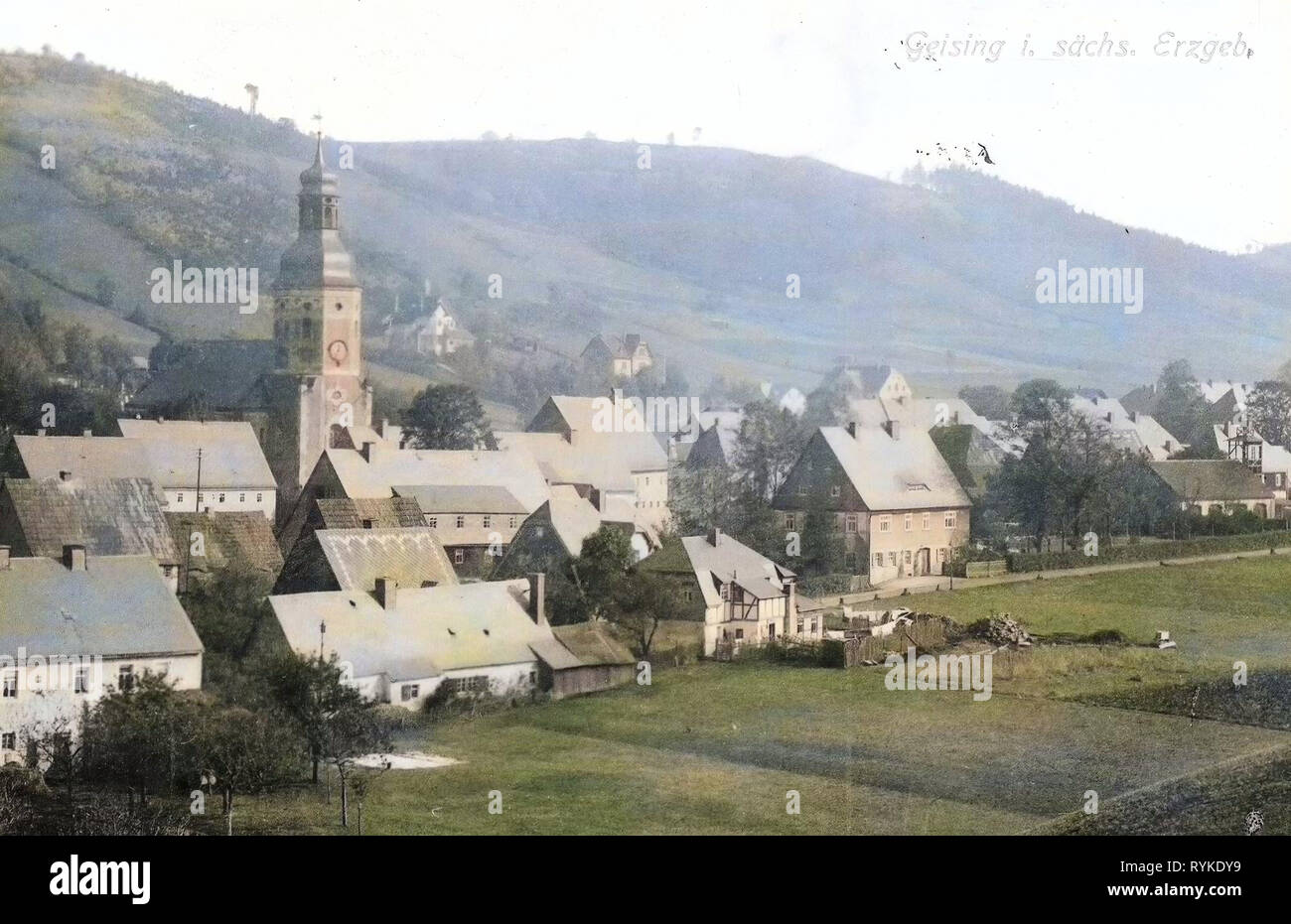 Stadtkirche geising hi-res stock photography and images - Alamy
