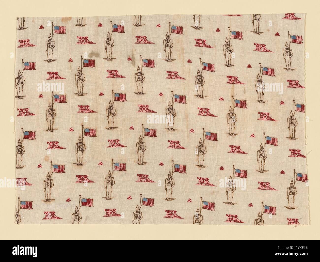 Fragment. United States. Date: 1876. Dimensions: 19 × 26.5 cm (7 1/2 × ...