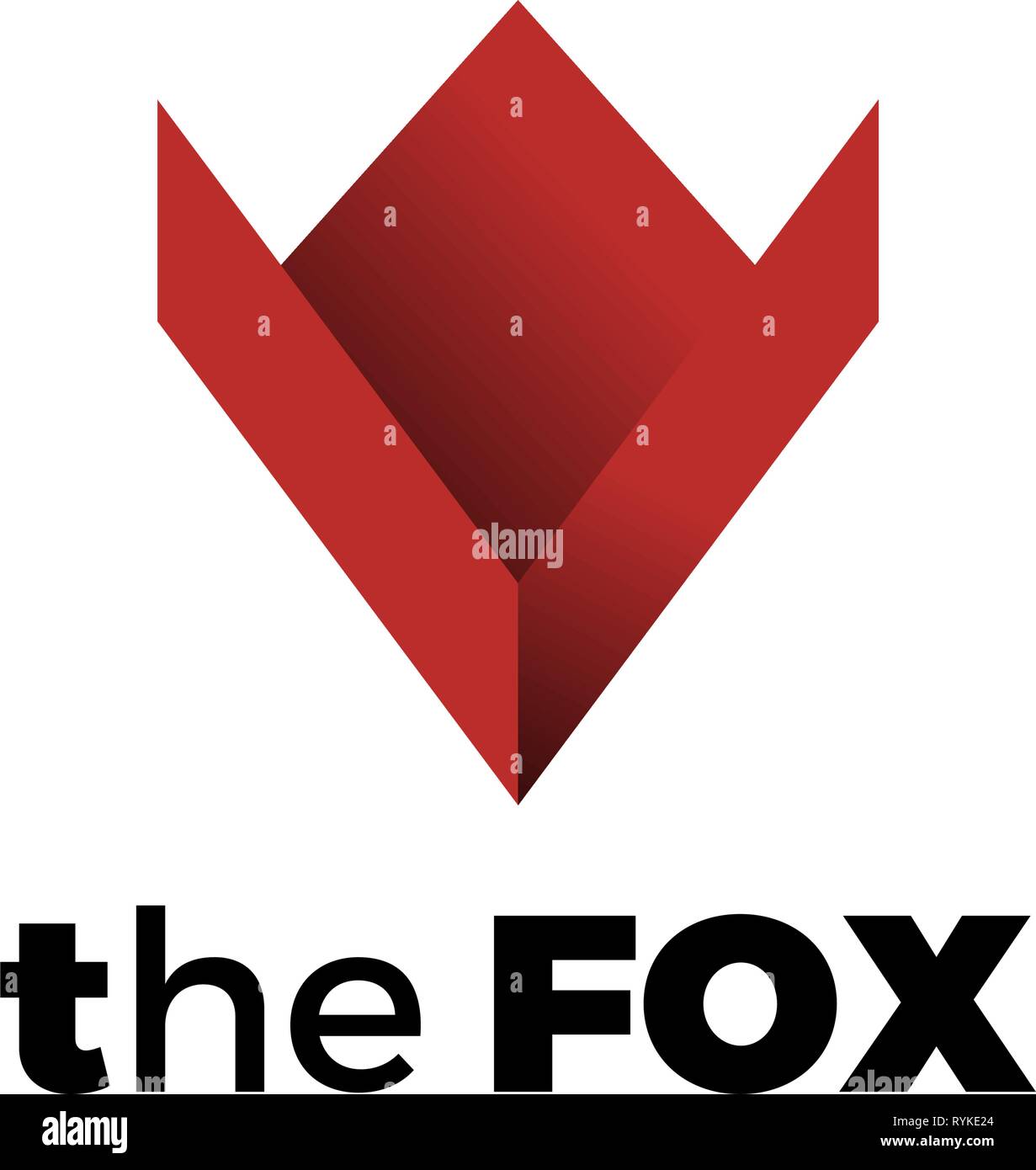 Red fox Stock Vector Images - Alamy