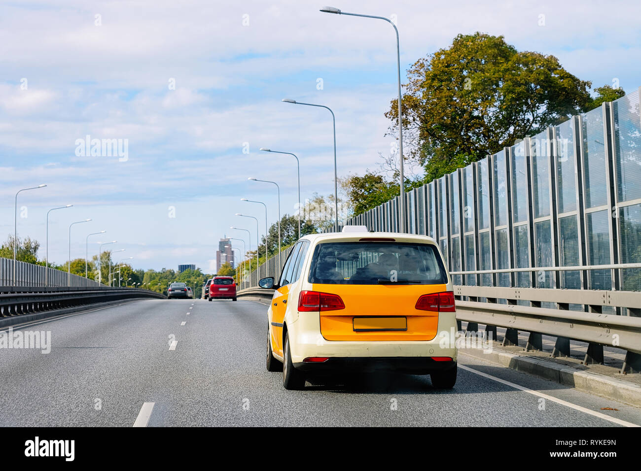 Taxi baltic taxi riga latvia hi-res stock photography and images - Alamy