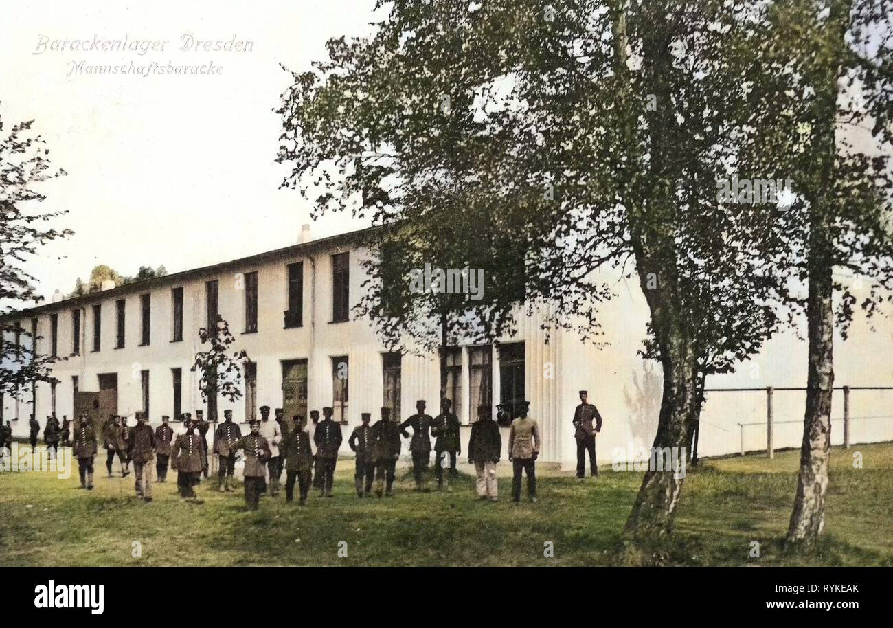 Military facilities of Germany, Army of Saxony, Barracks in Dresden ...