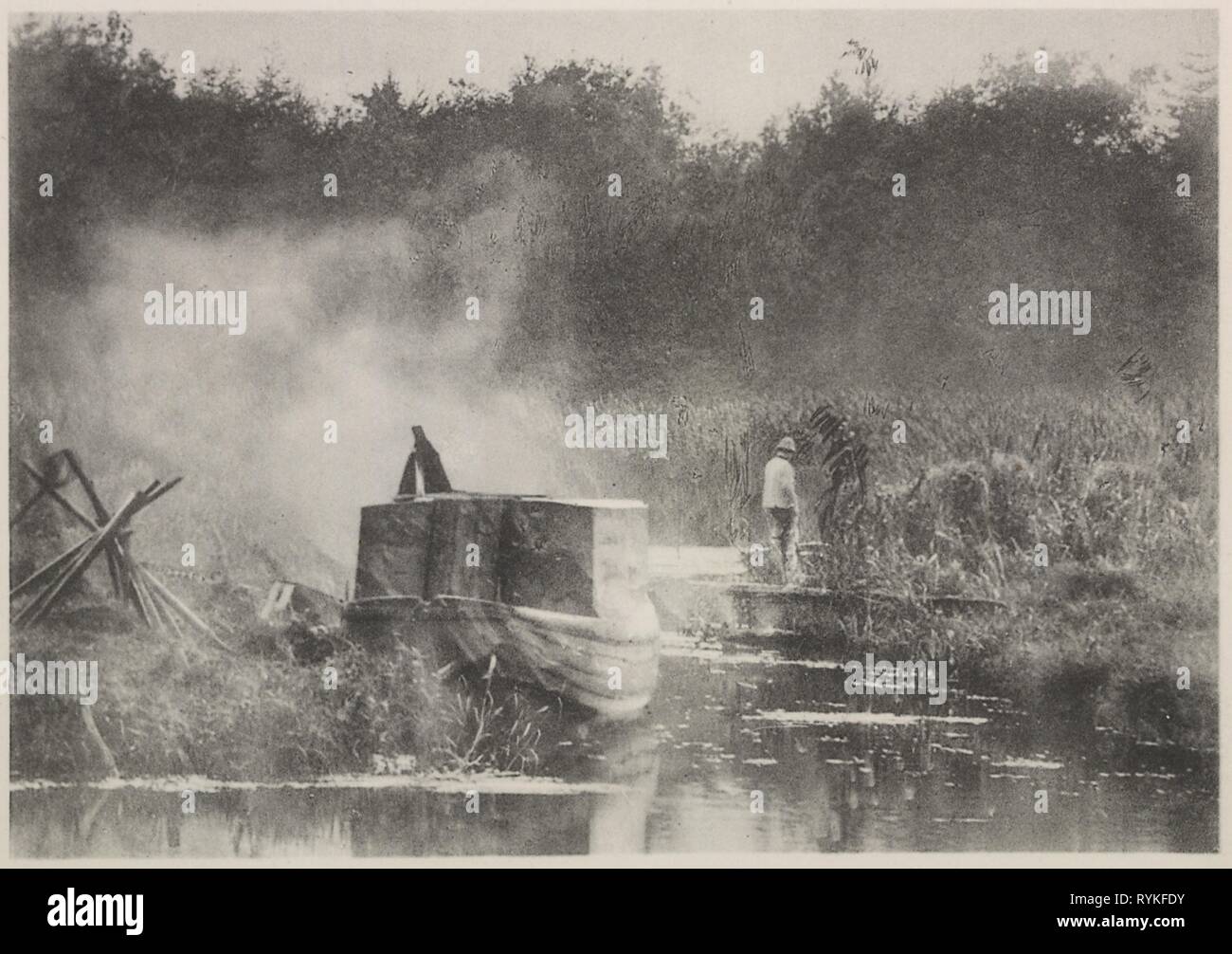 Eel fishing on the River Bure. Sun Pictures of the Norfolk Broads ...
