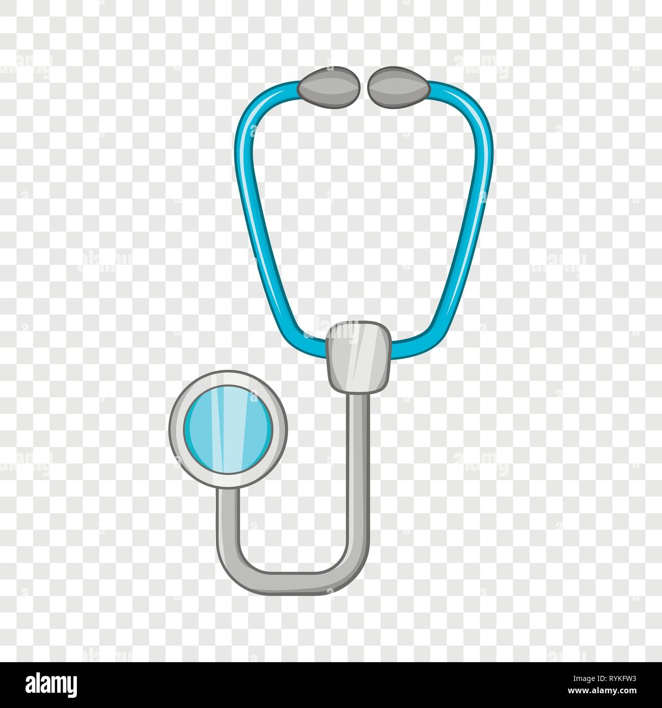 Phonendoscope icon in cartoon style Stock Vector Image & Art - Alamy