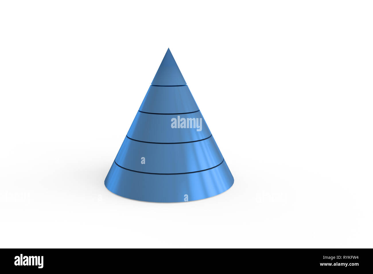3d model pyramid, 3d rendering Stock Photo - Alamy