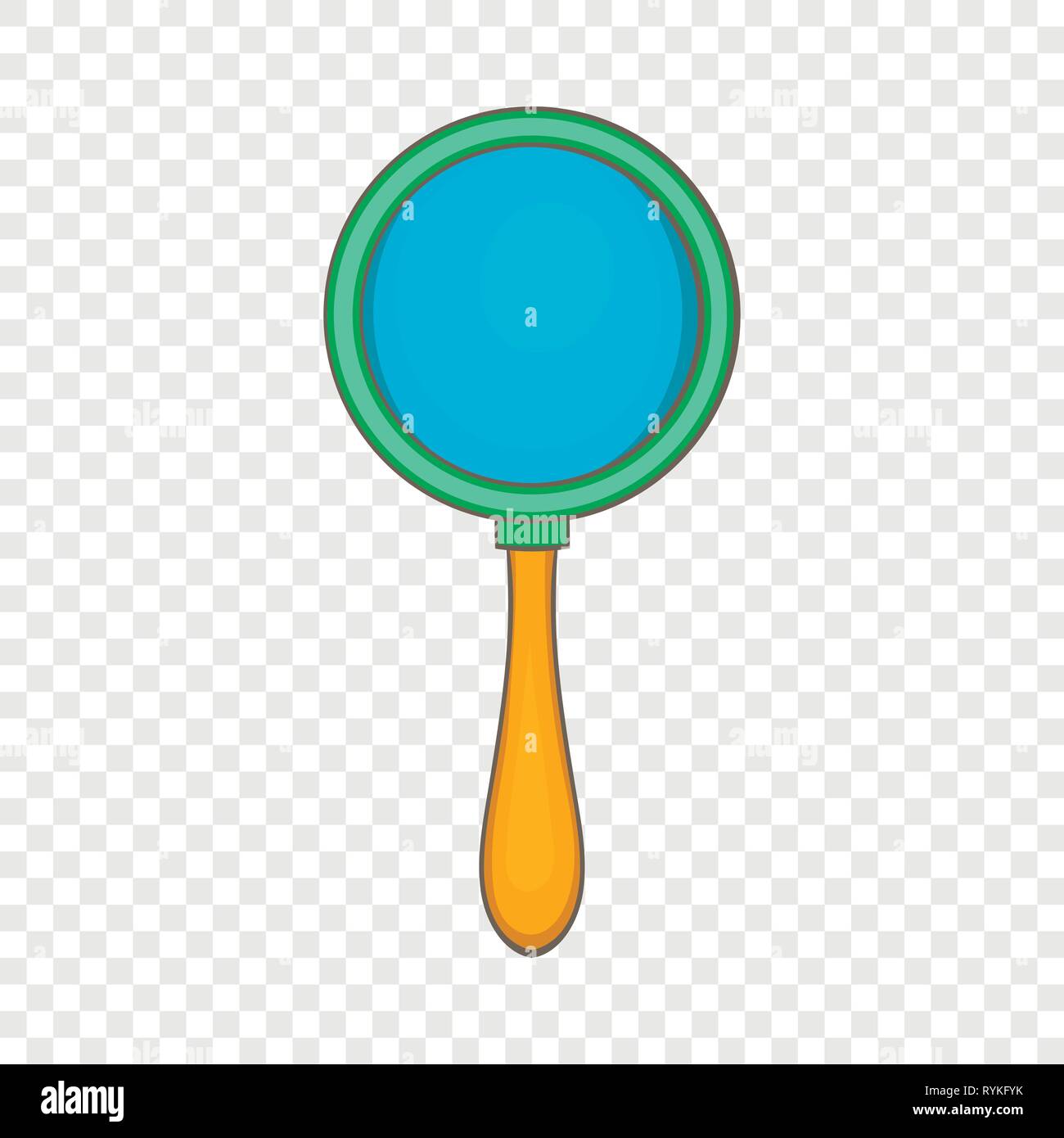 Magnifier icon, cartoon style Stock Vector Image & Art - Alamy