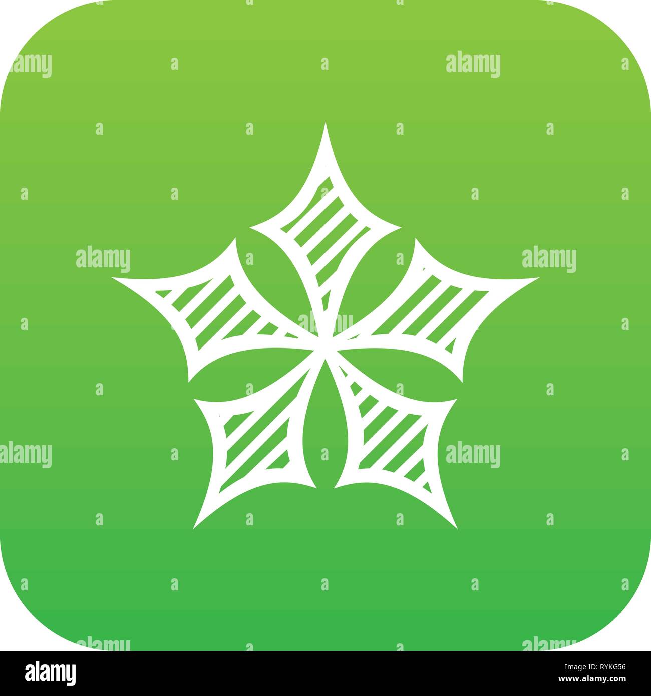 Convex star icon, simple style Stock Vector Image & Art - Alamy