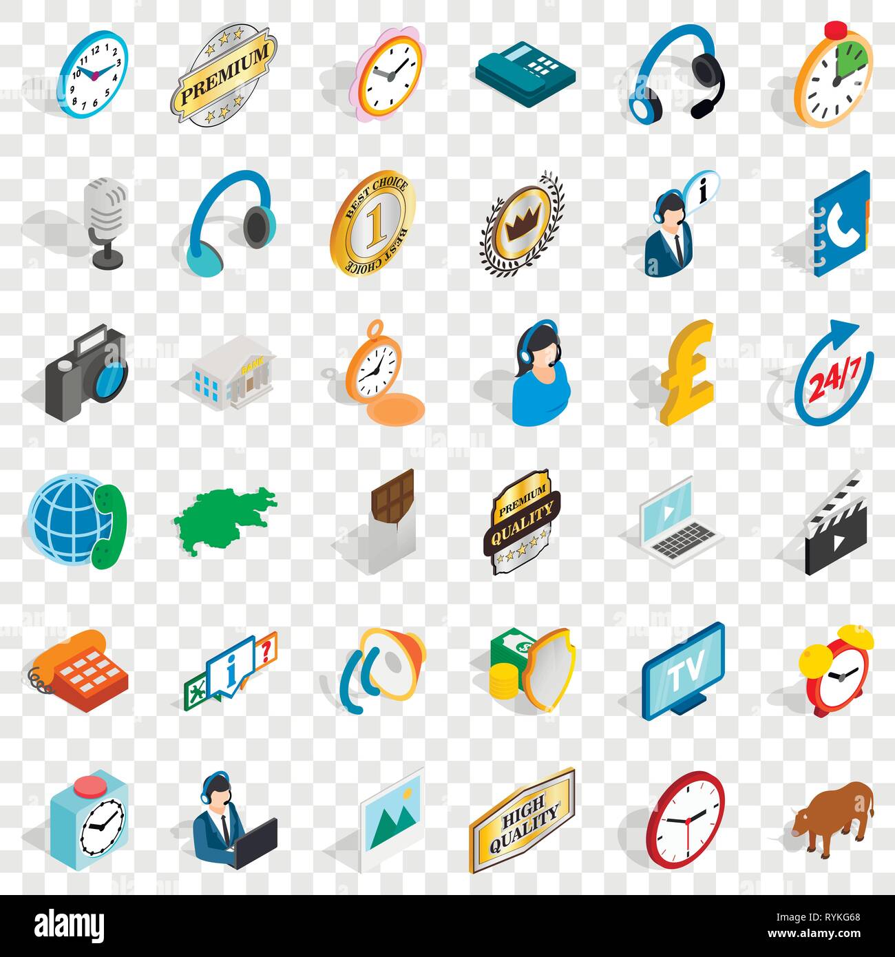 Office icons high quality Stock Vector Images - Alamy