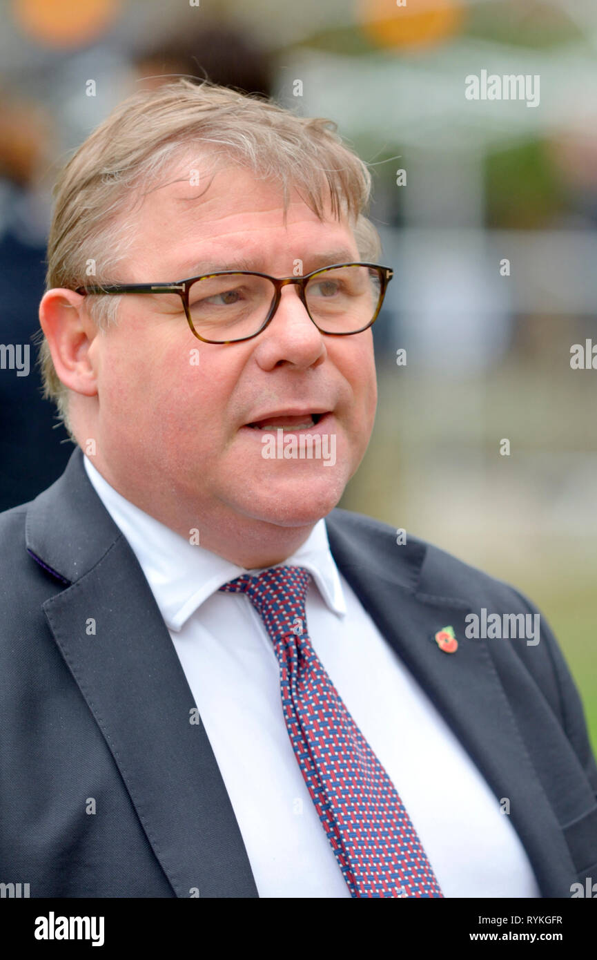 Mark Francois MP (Con: Rayleigh and Wickford) on College Green ...