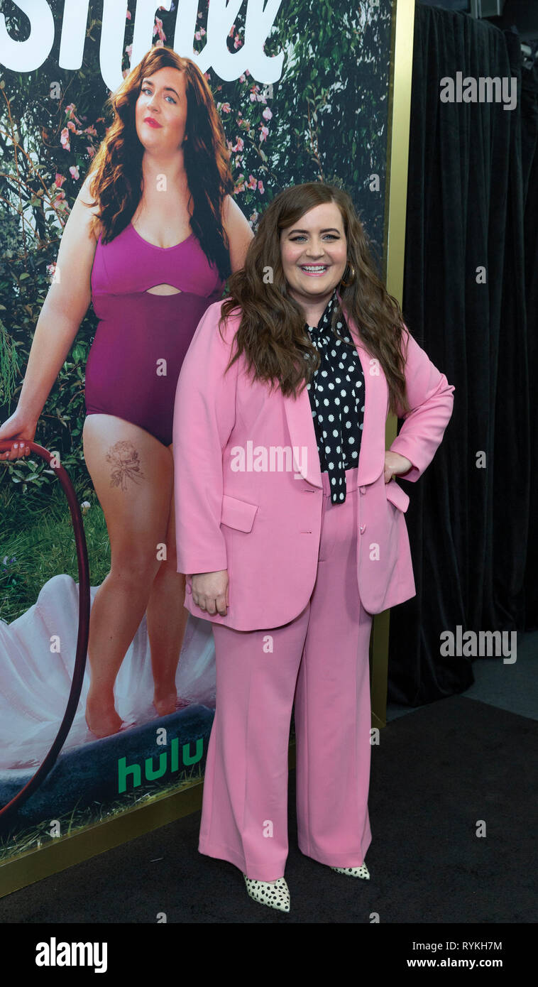 Aidy Bryant Attends New York Hulu Shrill Premiere Screening At Walter