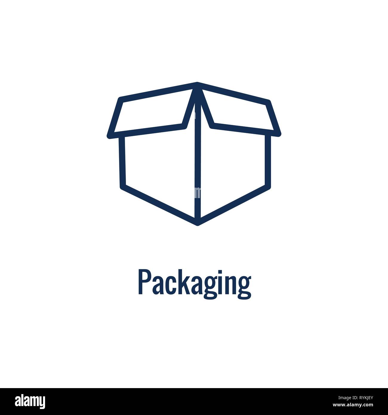 Shipping and Receiving Icon Set w Boxes, Warehouse, checklist, etc ...