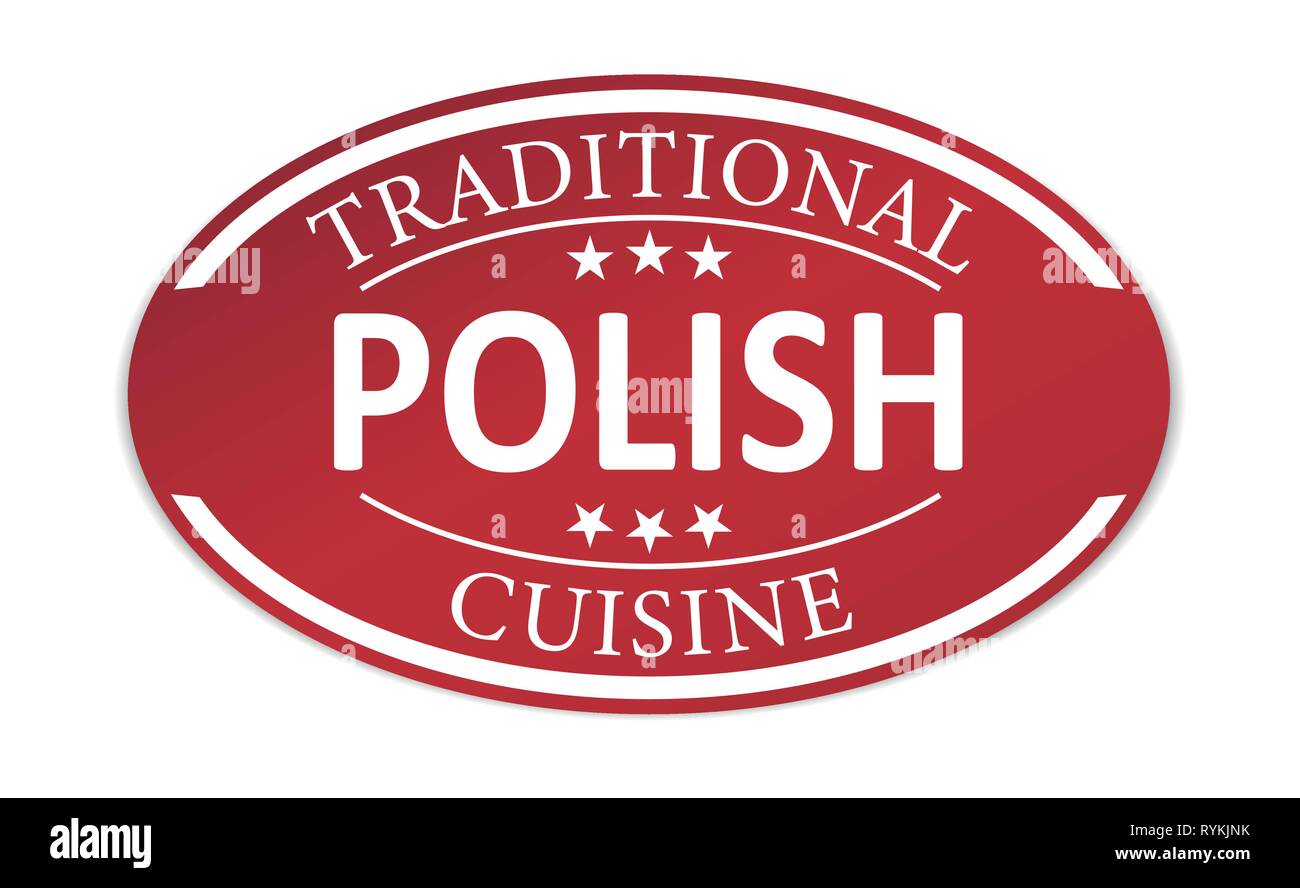 Traditional polish cuisine Stock Vector Images - Alamy