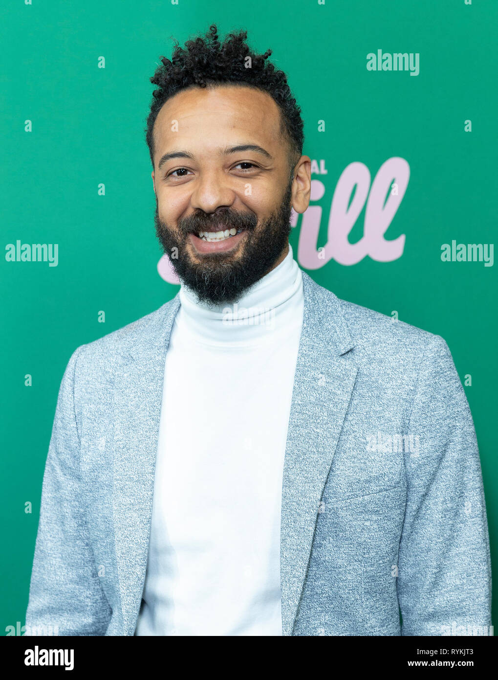 New York, United States. 13th Mar, 2019. Ian Owens attends New York ...