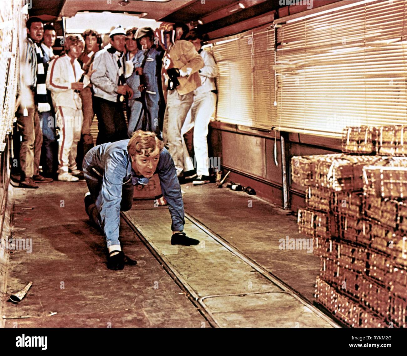 SCENE WITH MICHAEL CAINE, THE ITALIAN JOB, 1969 Stock Photo - Alamy