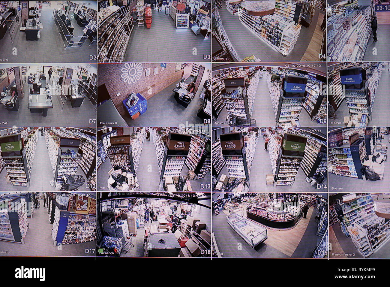 Casino supermarche france hi-res stock photography and images - Alamy