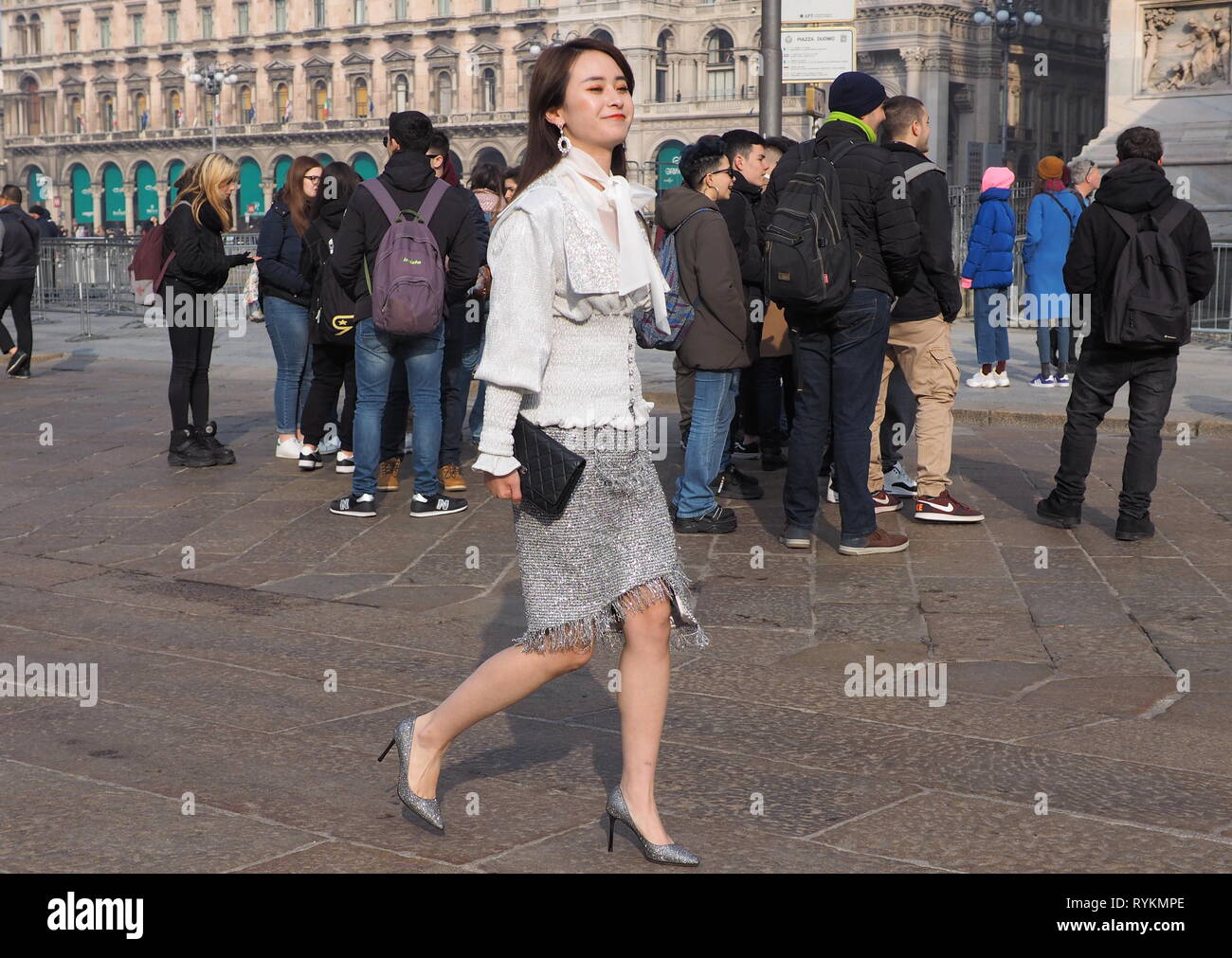Duomo di milano, winter hi-res stock photography and images - Alamy