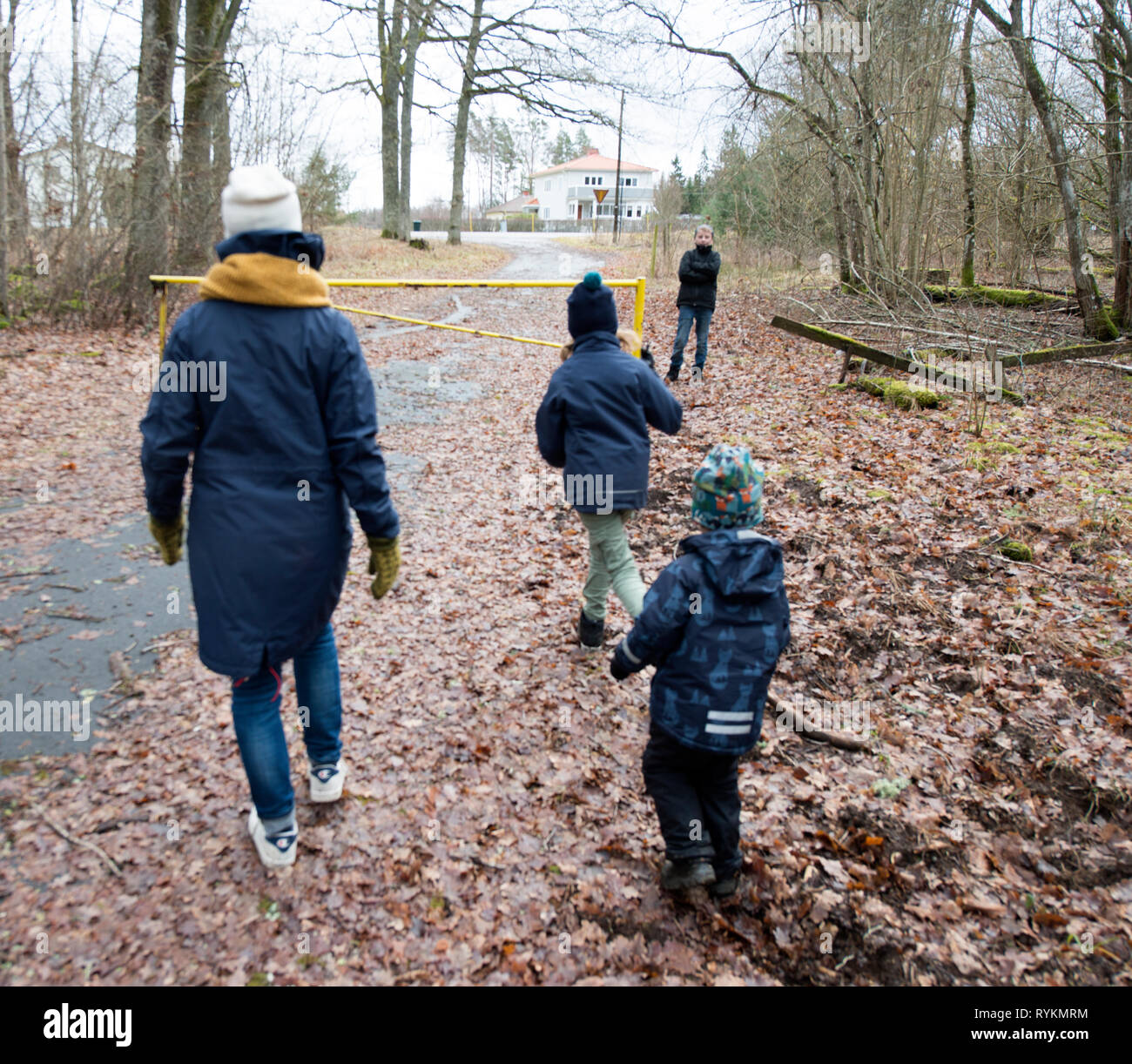 Children in Sweden Stock Photo - Alamy