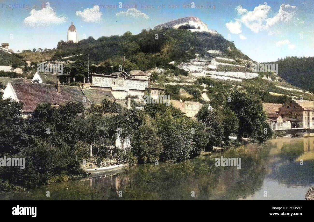Buildings in Freyburg (Unstrut), Unstrut, Neuenburg Castle (Freyburg ...