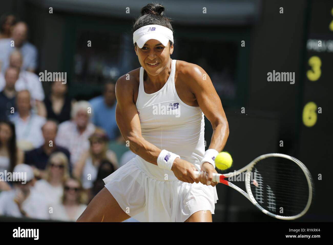 Heather watson wimbledon 2017 hi-res stock photography and images - Alamy