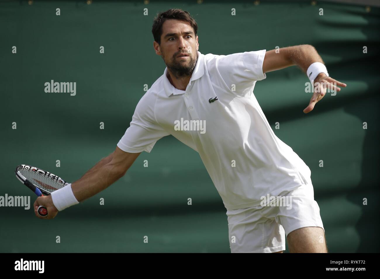 JEREMY CHARDY, FRANCE, THE WIMBLEDON CHAMPIONSHIPS 2017, 2017 Stock ...