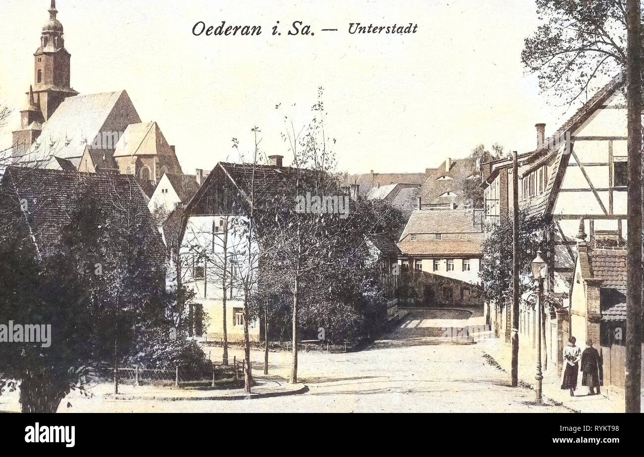 Buildings in Oederan, Churches in Oederan, Timber framed houses in ...