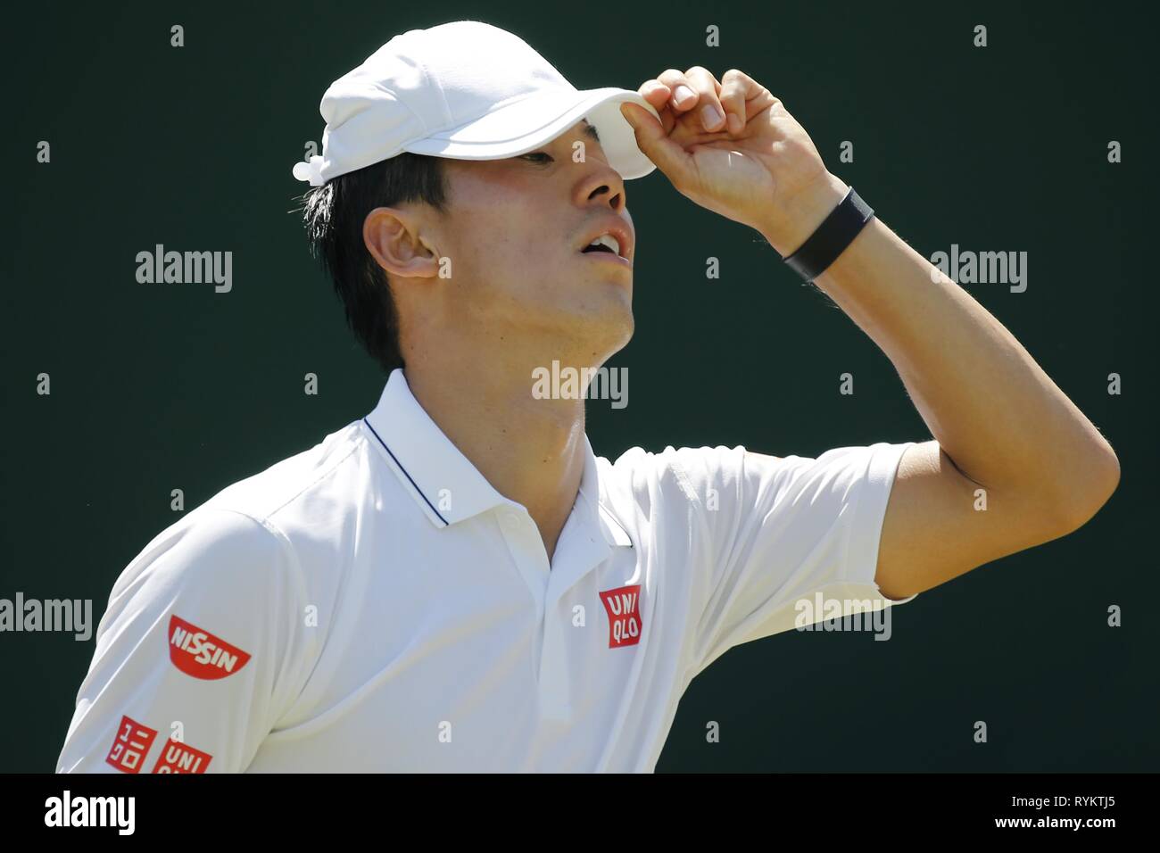 KEI NISHIKORI, JAPAN, THE WIMBLEDON CHAMPIONSHIPS 2017, 2017 Stock ...