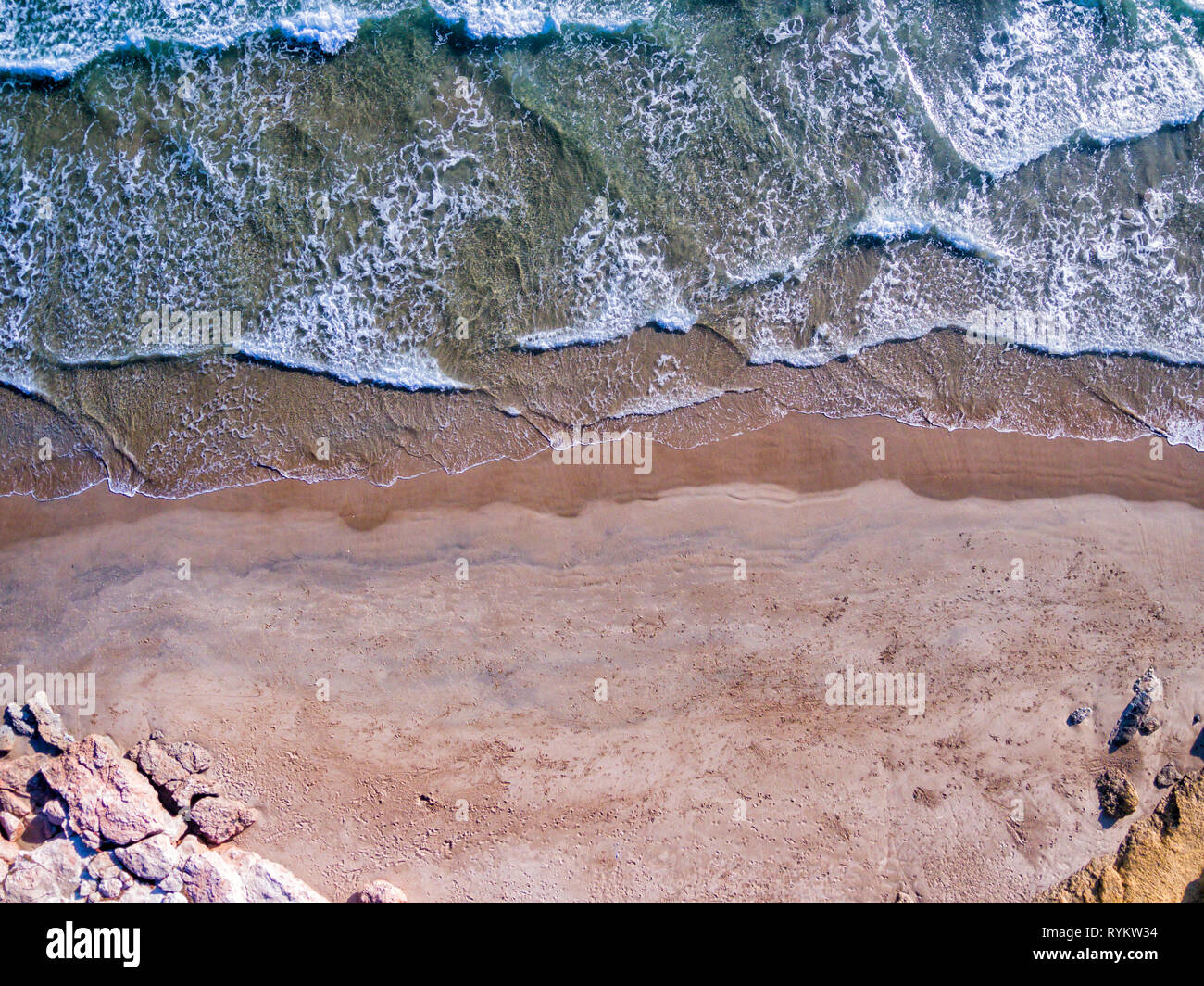 Aerial drone top view costa hi-res stock photography and images - Alamy