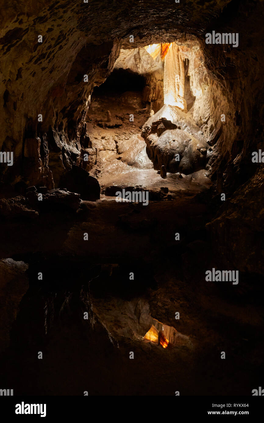 Dan Yr Ogof. The National Showcaves Centre for Wales. Interior of the ...