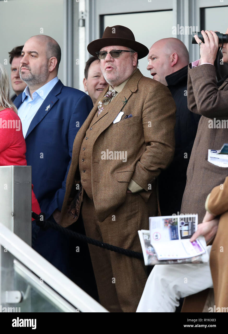 Ray Winstone during St Patrick's Thursday of the 2019 Cheltenham ...