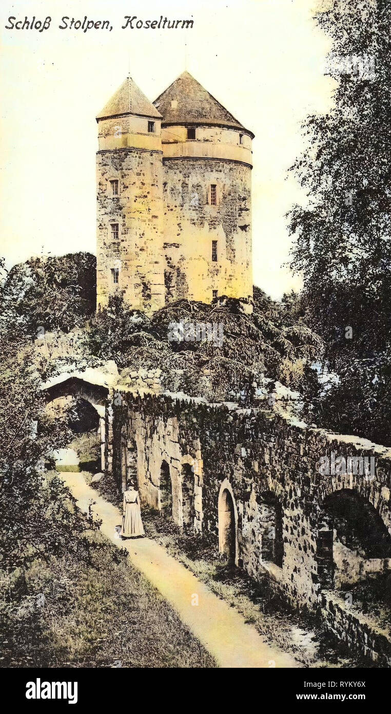 Burg stolpen hi-res stock photography and images - Alamy