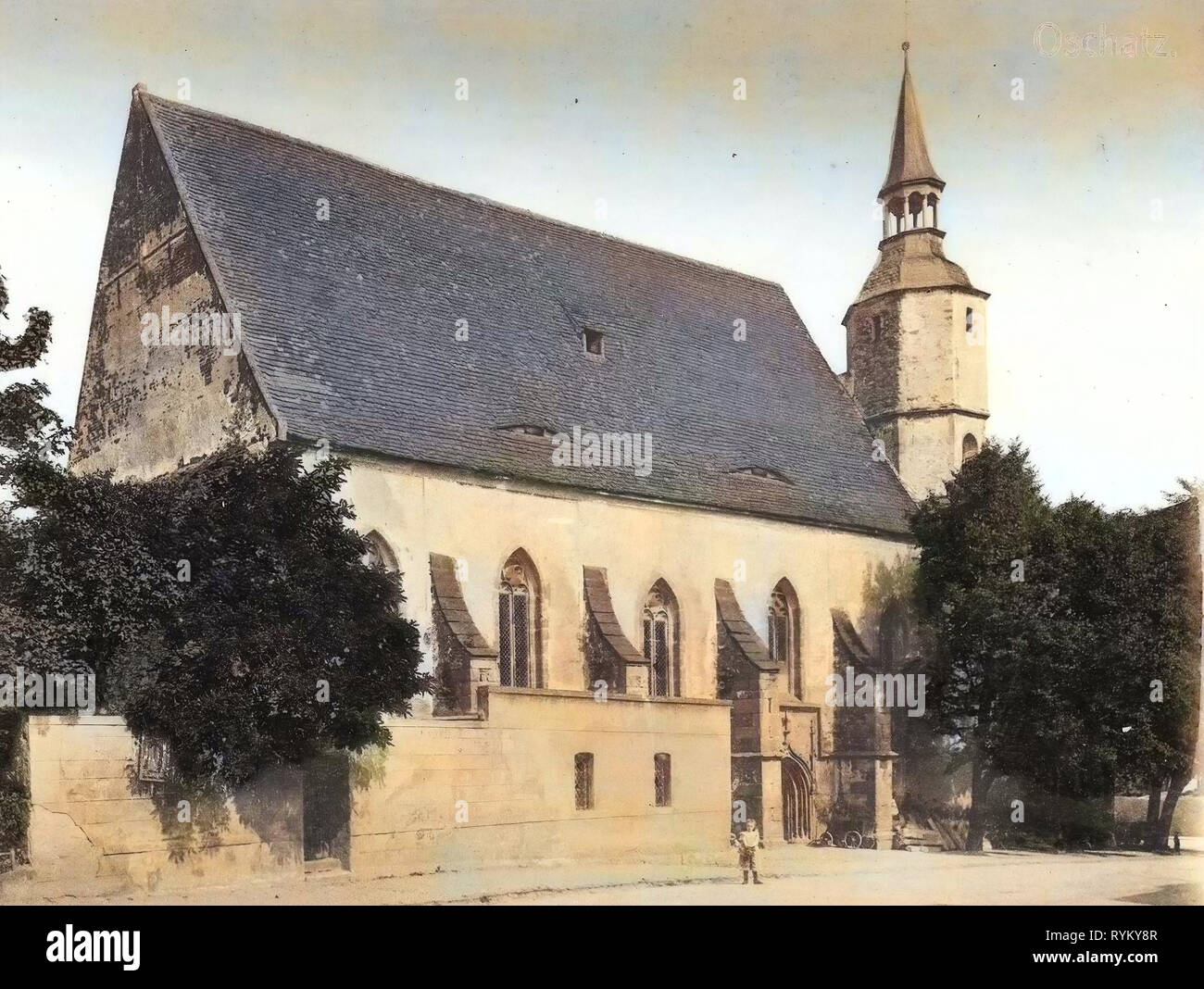 Churches in Oschatz, Monasteries in Saxony, 1902, Landkreis Nordsachsen ...