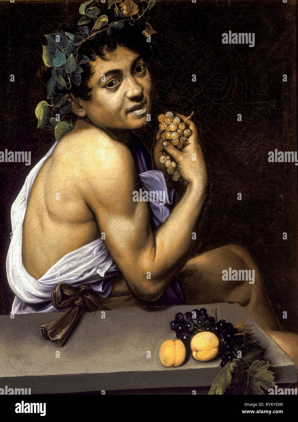 Caravaggio, Self Portrait as Young Sick Bacchus, Baroque painting ...
