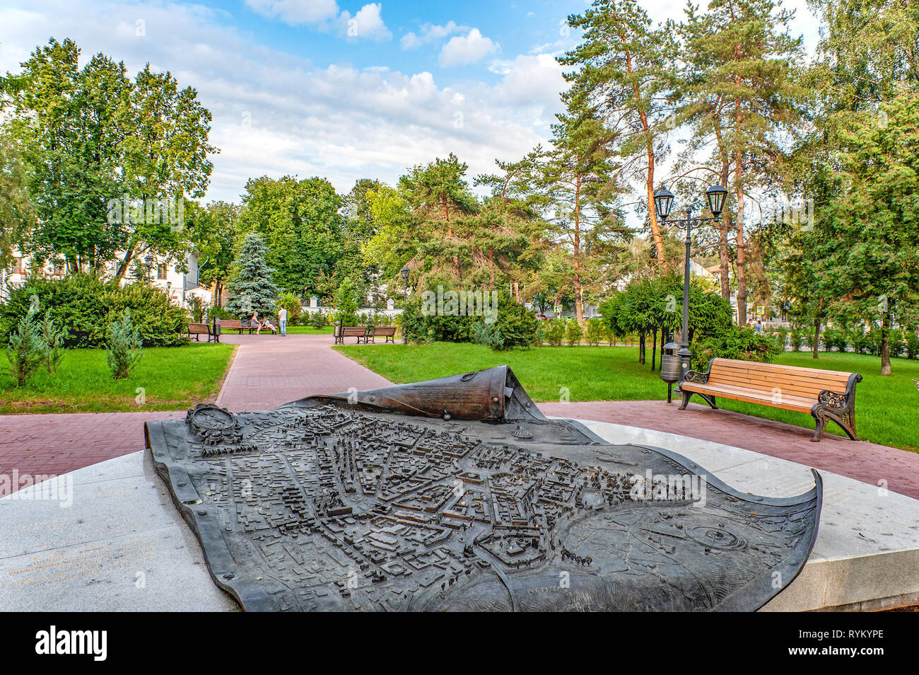 Map of yaroslavl hi-res stock photography and images - Alamy