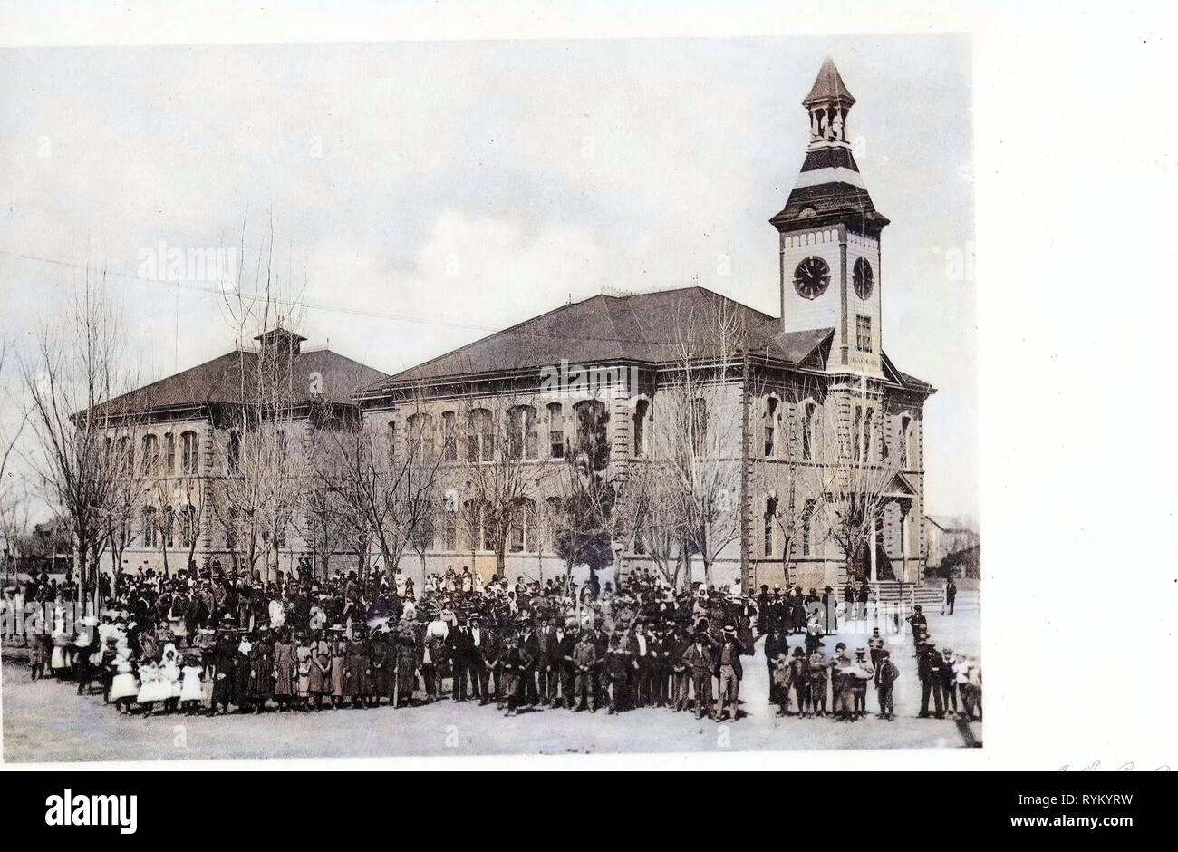 Schools in California, Clocks in the United States, Hanford, California ...