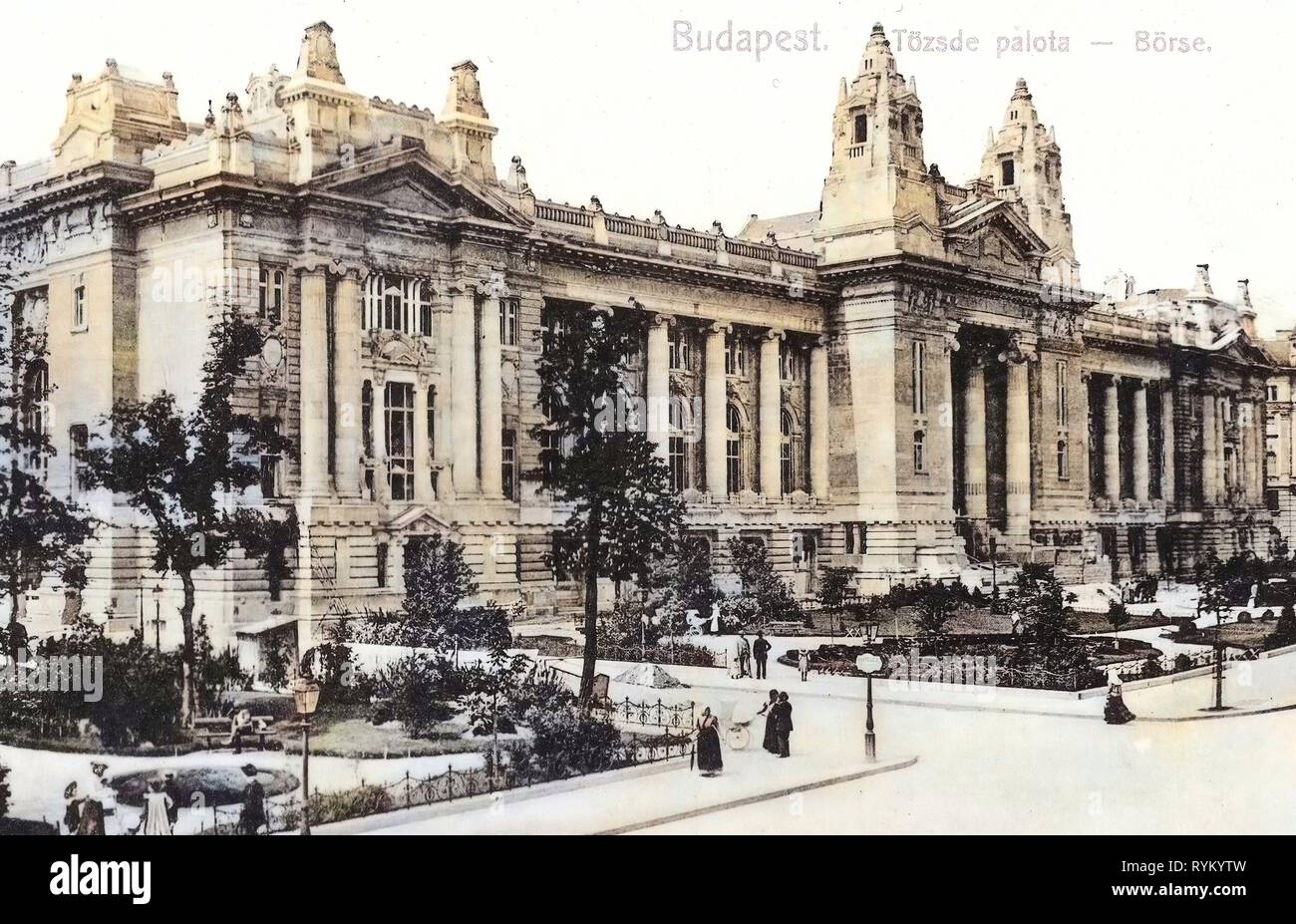 Exchange palace budapest hi-res stock photography and images - Alamy